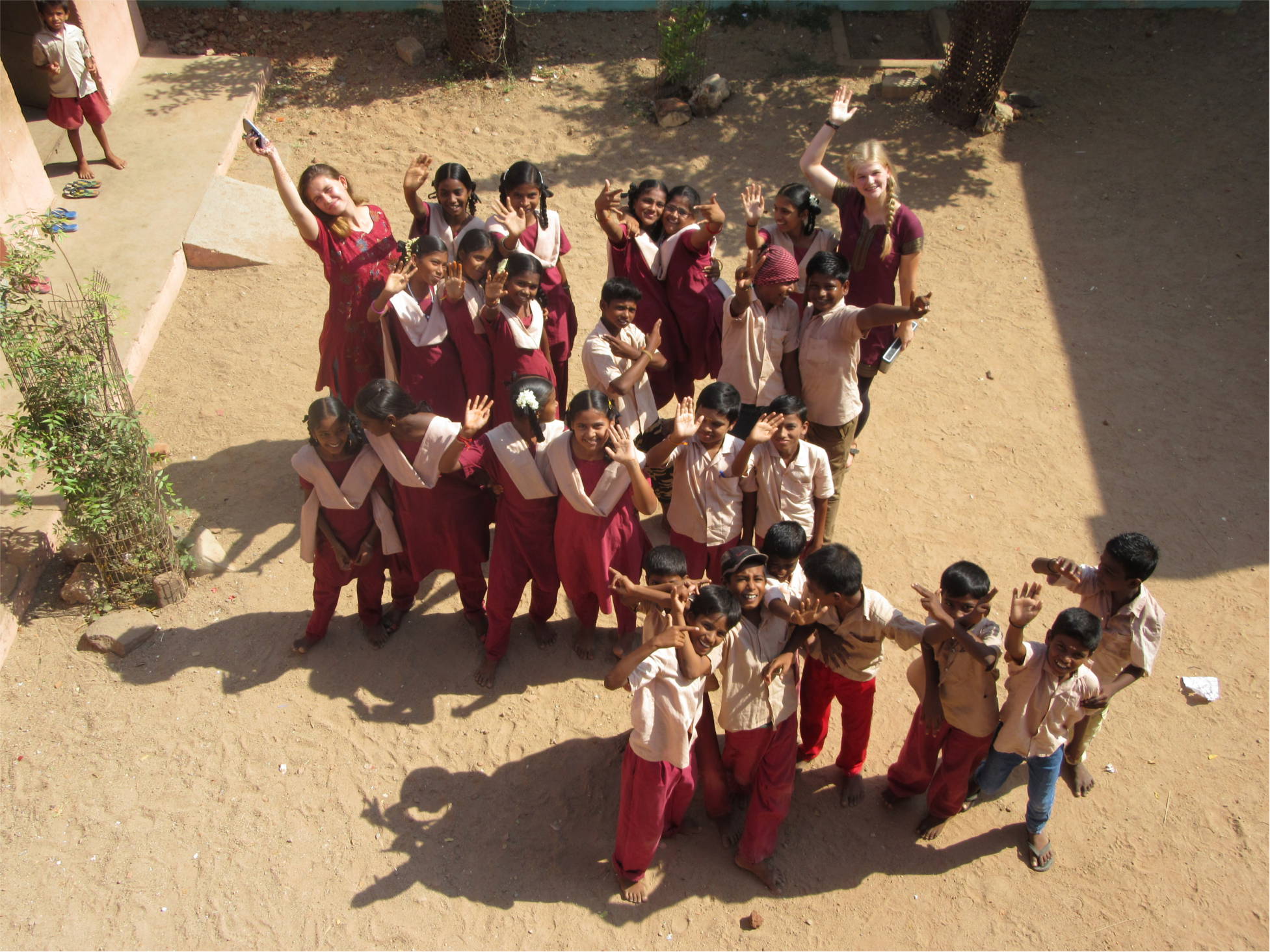 Die Kinder in Shenbakkam - Ab nach Indien